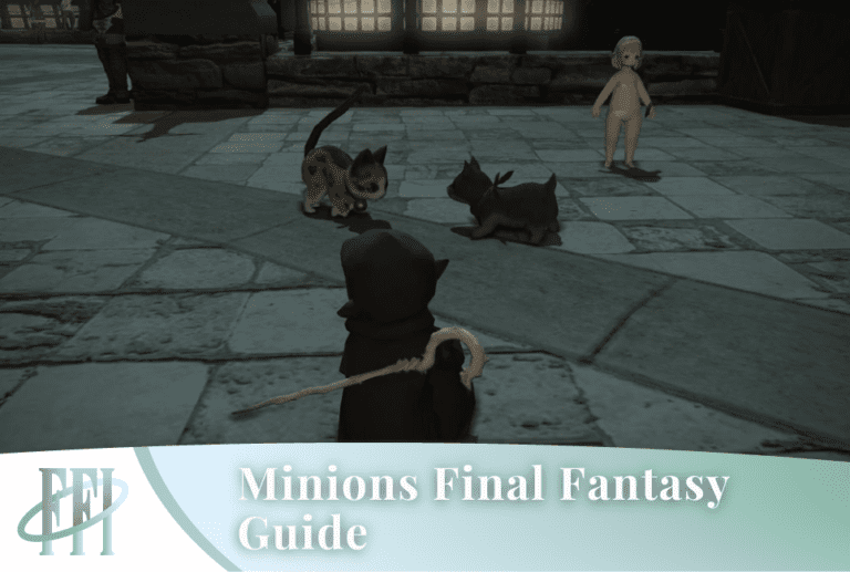 Minions Final Fantasy Guide - The WoL's Emotional Support Buddy - Final ...